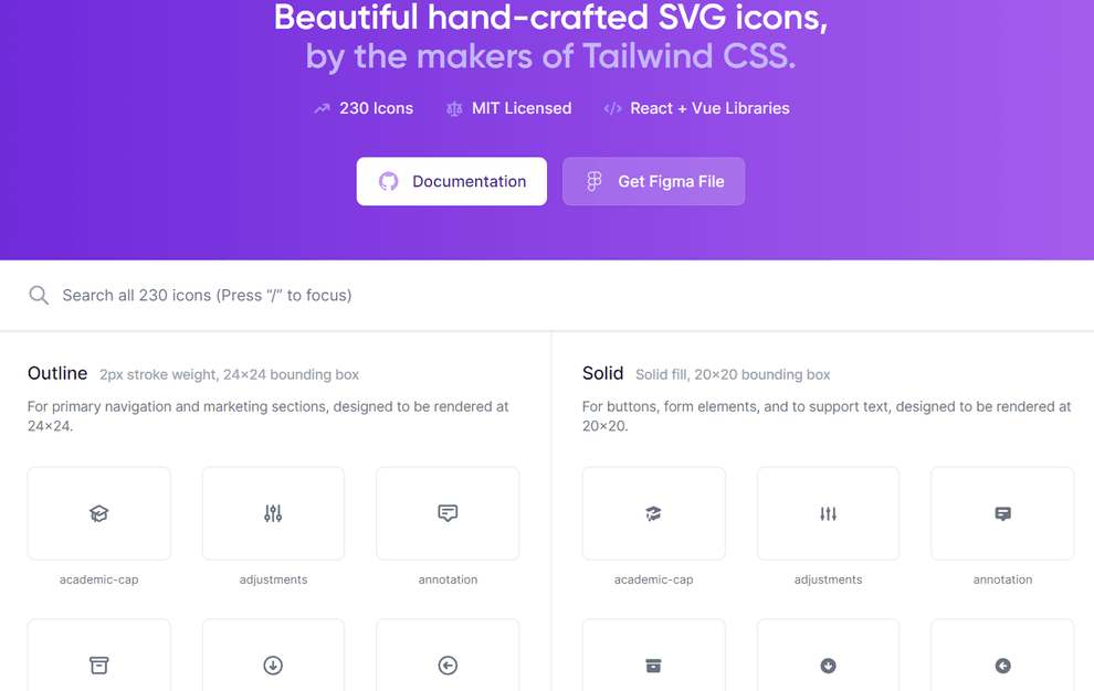 18 trang web tải free icon SVG cho cá nhân và thương mại - Complete ...